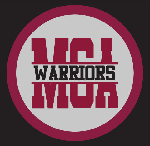MCA Monogram Warriors Decal – Austin Print Solutions